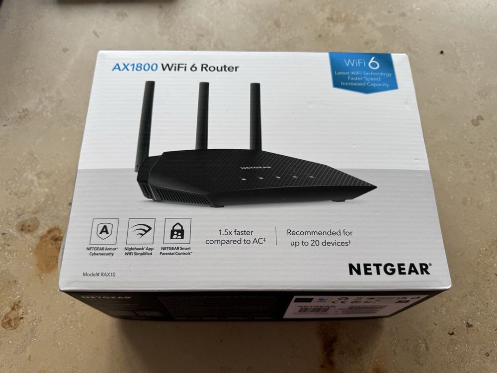 NETGEAR AX1800 WLAN Router WiFi 6 neuwertig | Kaufen auf Ricardo