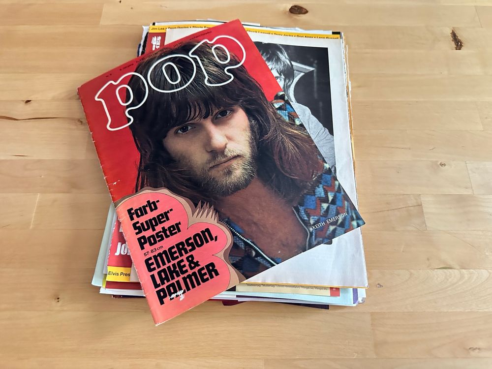 EMERSON LAKE PALMER KEITH CAROL GREG tolle Berichte + Poster | Kaufen ...