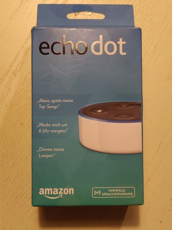 Amazon Echo Dot 2. Generation ALEXA neu (Neu und originalverpackt) in für CHF 15 – mit Lieferung ...