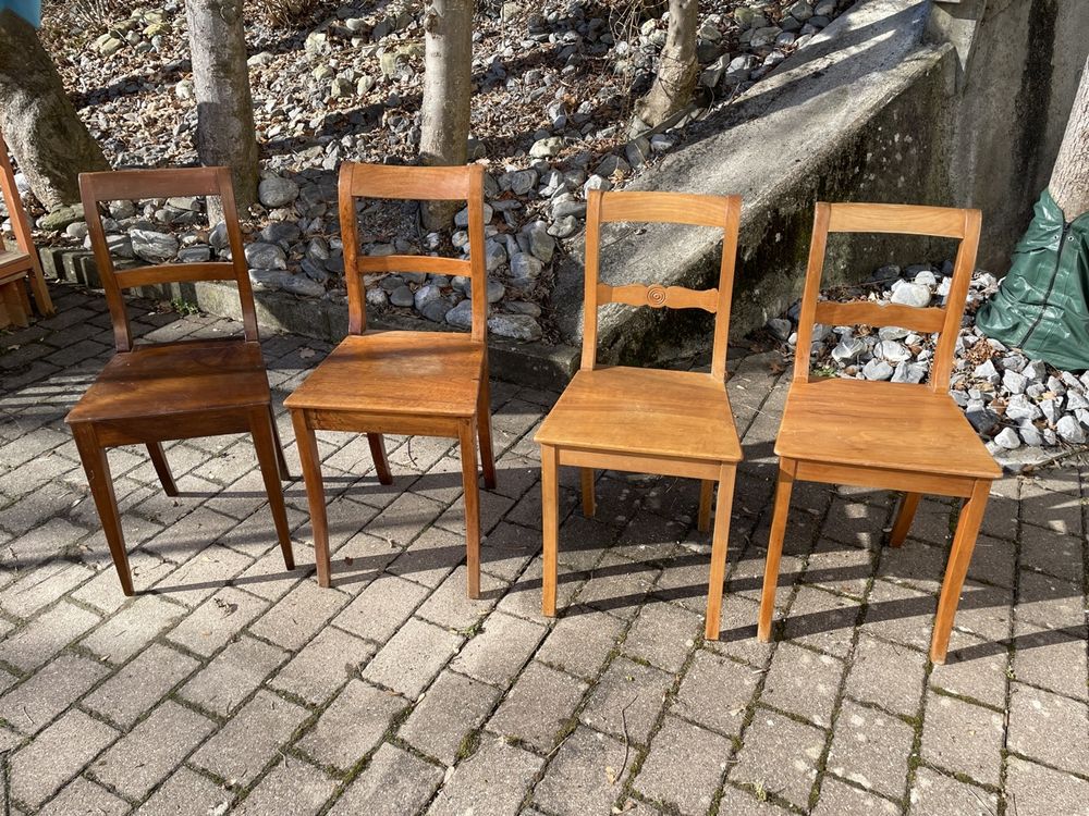 Erstaunlich Alte Holzstühle Zu Verschenken Ebenbild