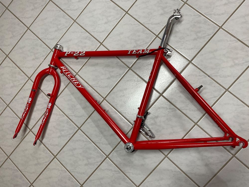 Ritchey P-22 Team Rahmen neu lackiert Retro Kult Mtb | Kaufen auf Ricardo