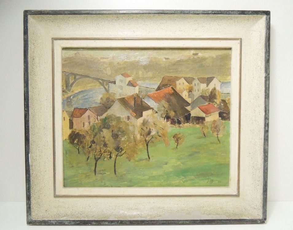 Bild Ölbild Gemälde von g. Weber 1932 | Kaufen auf Ricardo