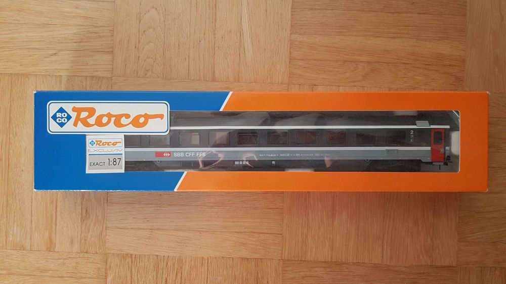 Roco EC 2. Klasse SBB Spur HO Grau (Gebraucht) in Starrkirch-Wil für ...