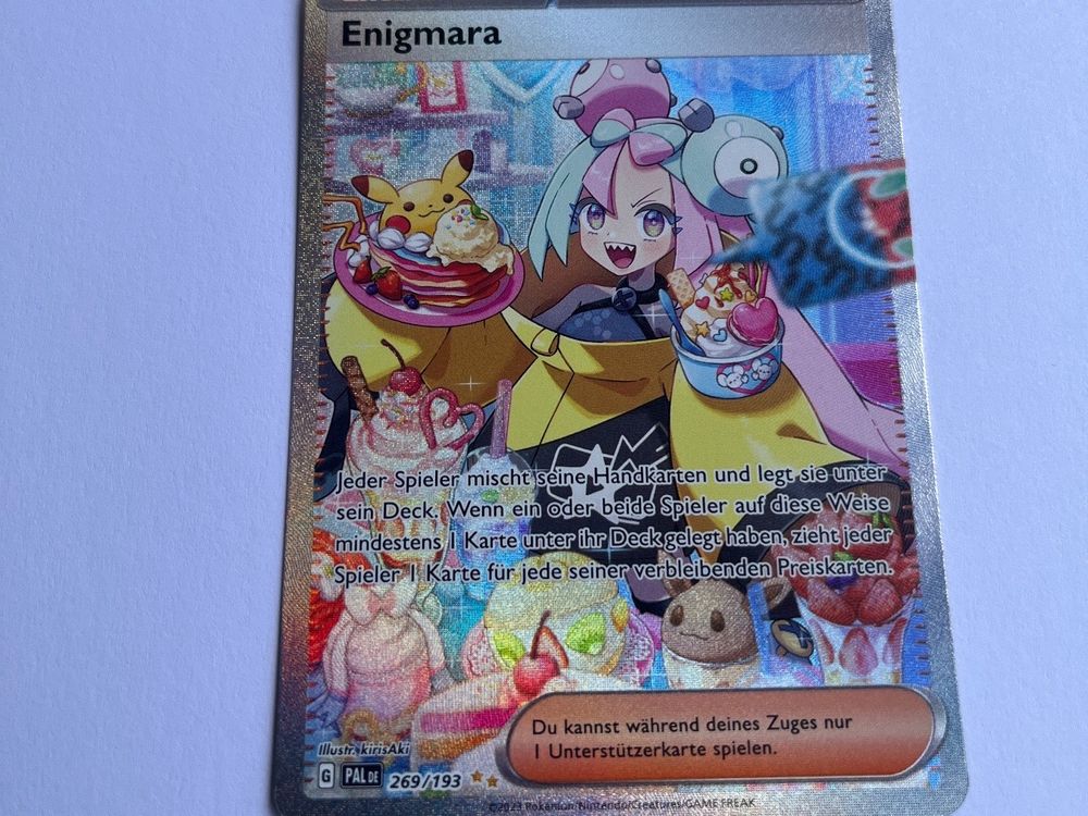Pokémon Karte Enigmara 269/193 Special illustration Rare (Gebraucht) in ...