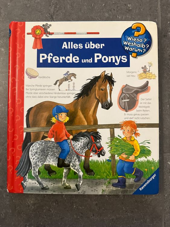 Ravensburger Buch "Alles über Pferde und Pony's" (Gebraucht) in Knonau ...