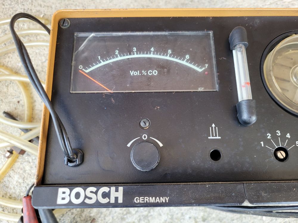 ORIGINAL TOP BOSCH ABGASTESTER CO2 TESTER Oldtimer Veteran (Gebraucht ...