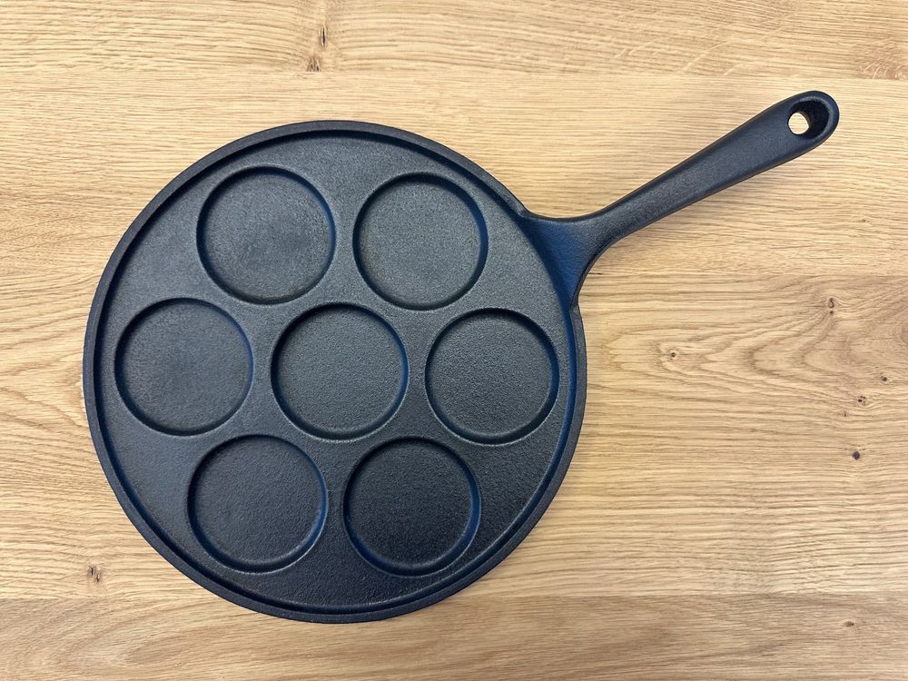 Funktion Blini Pan 7 Holes Gusseisen Crêpe Pfanne (Gebraucht) in ...