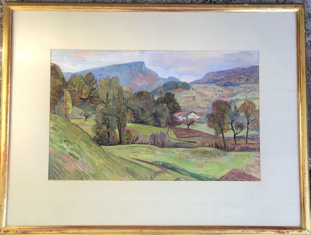 Karl WIRZ (1885-1957)Original Aquarell | Kaufen auf Ricardo