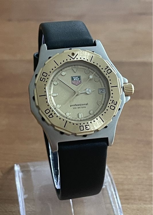 1985 Vintage TAG Heuer Professional 200m 935.413 revidiert (Gebraucht ...