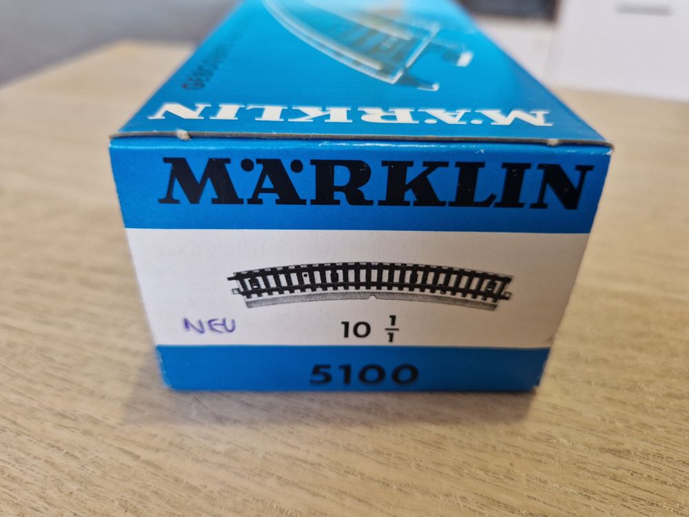 Märklin 10 x 5100 gebogenes gleis M H0 OVP NEU | Kaufen auf Ricardo