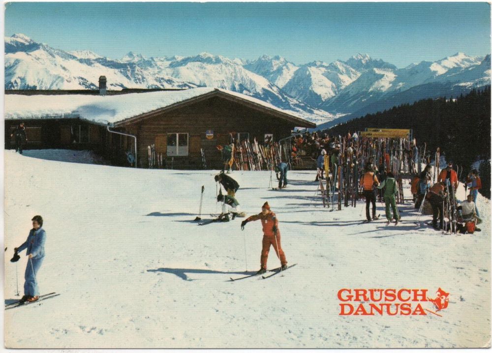 GRÜSCH DANUSA Vorderprättigau, Skifahrer (Gebraucht) in Jona für CHF 6.9 – mit Lieferung auf ...