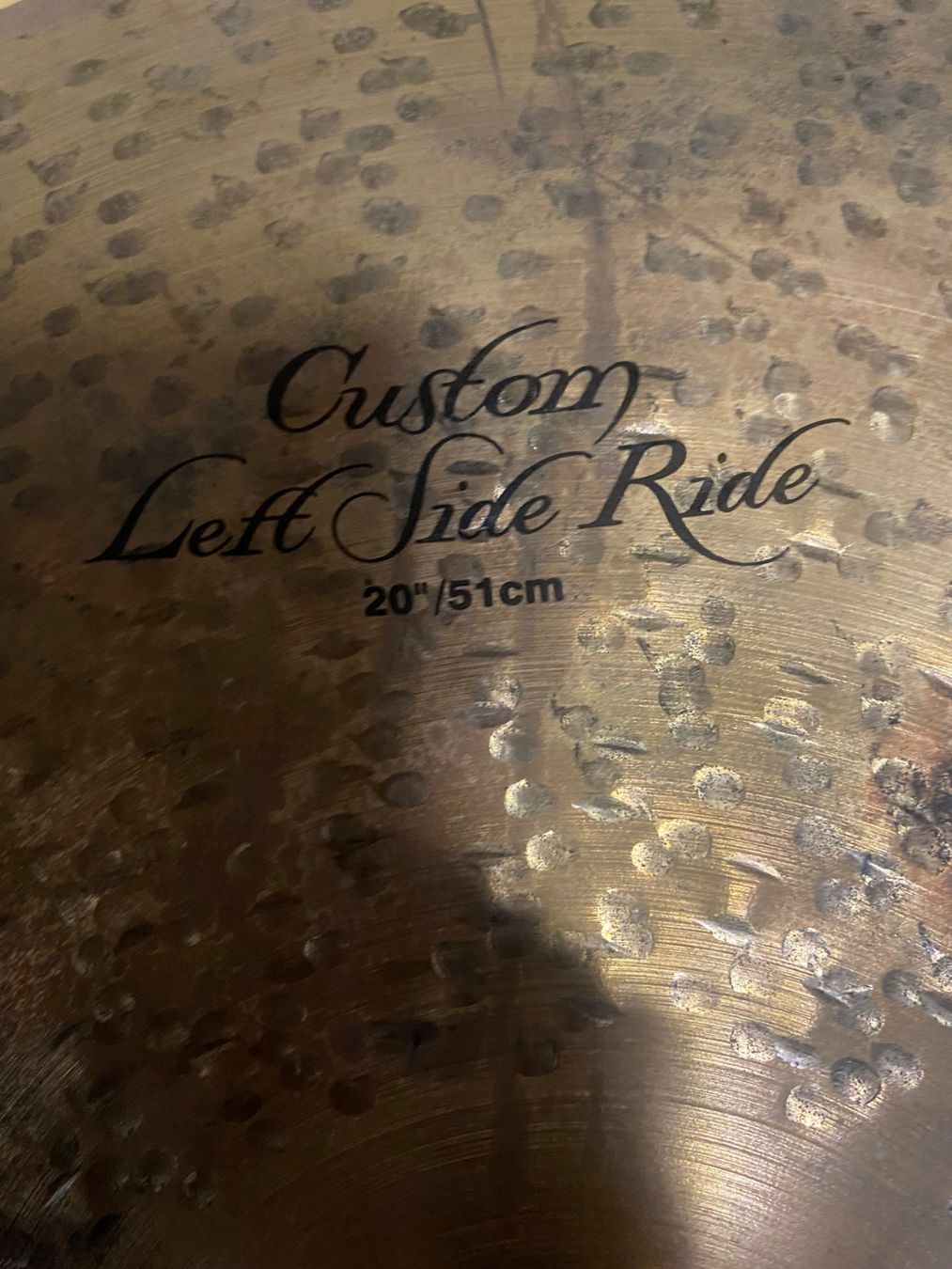 Zildjian K Custom Left Side Ride 20" Cymbal (Neu (gemäss Beschreibung ...
