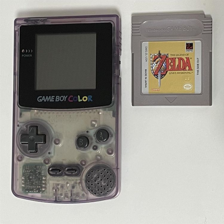 Gameboy Color Transparent + Zelda auf EN | Kaufen auf Ricardo