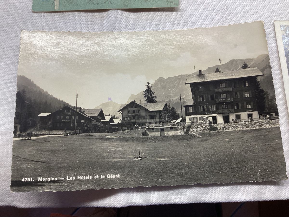 Morgins les bains 5 cartes dés 1903 en lot (Gebraucht) in Luc (Ayent ...