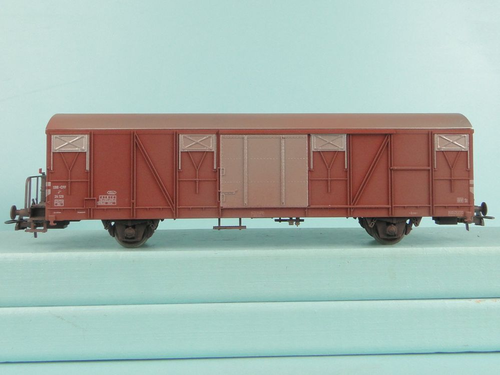 ROCO 47582 Edition 1 geschlossener Güterwagen der SBB (Gebraucht) in ...