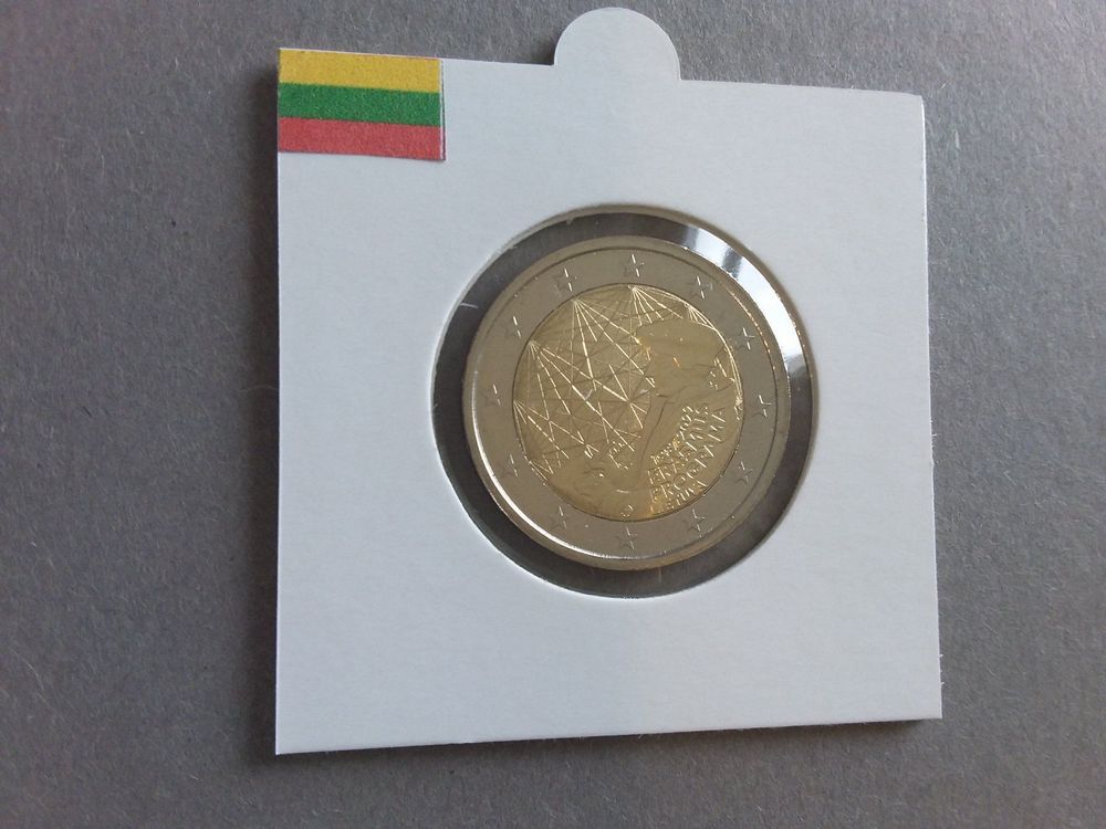 2 Euro Litauen 2022 Erasmus (Neu (gemäss Beschreibung)) in Unterägeri ...