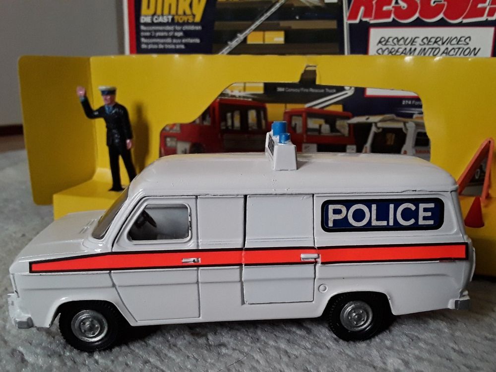 Dinky Toys - Ford Transit Police No.269, OVP/Hammer-Zustand! (Gebraucht ...