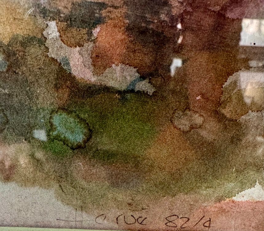 Landschaft mit Tiger Aquarell von Herve (Gebraucht) in Root für CHF 10 – mit Lieferung auf ...