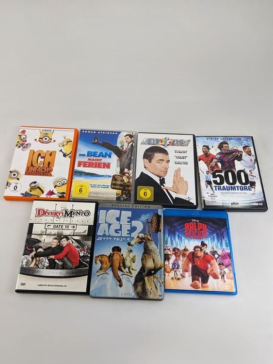 DVDs | 6 Stück + 1 Blu-ray | divers (Gebraucht) in Wittenbach für CHF 1 ...