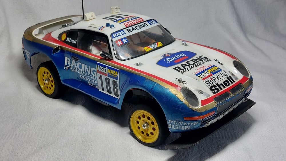 Tamiya Porsche 959 Paris Dakar 58059 (1986) (Gebraucht) in Villars-sur-Glâne für CHF 409 – mit ...