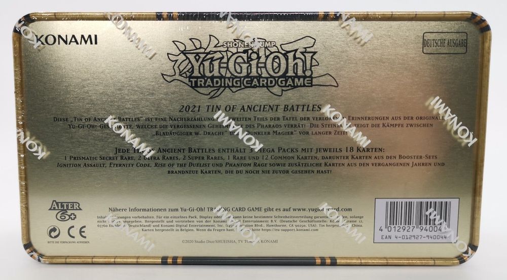 Yu-Gi-Oh! - 2021 Tin of Ancient Battles (Neu und originalverpackt) in Niederglatt ZH für CHF 20 ...