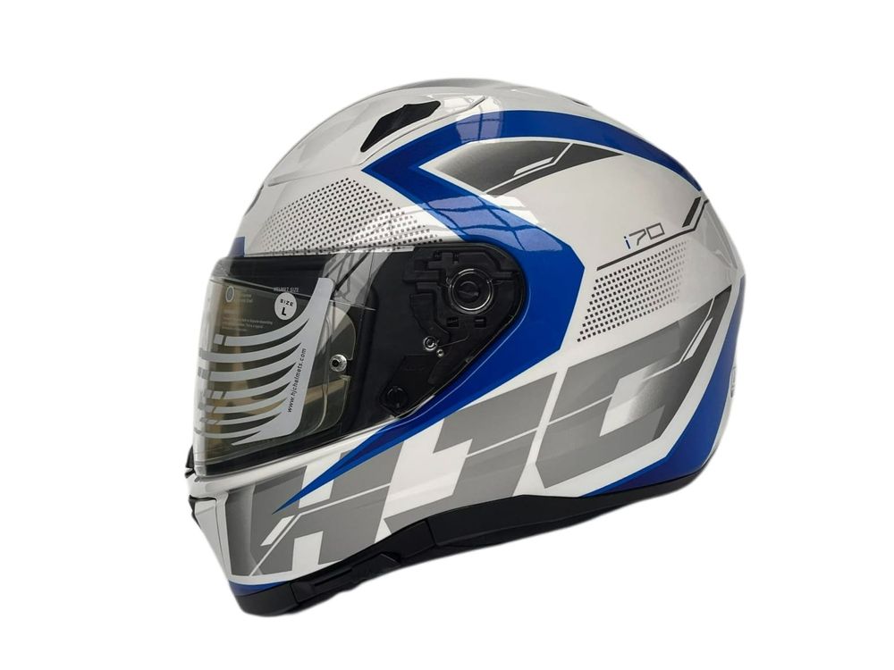 HJC i70 Asto Motorradhelm Gr. M weiß blau MC2 | Kaufen auf Ricardo