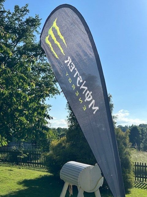 Schnäppchen: seltene MONSTER Energy Beachflag, ab Sfr. 10 !! | Kaufen ...