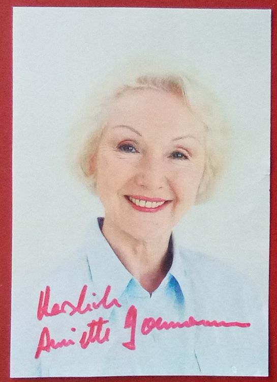 Henriette Gonnerman Autogramm signiert Fotopostkarte 10x15cm (Gebraucht ...