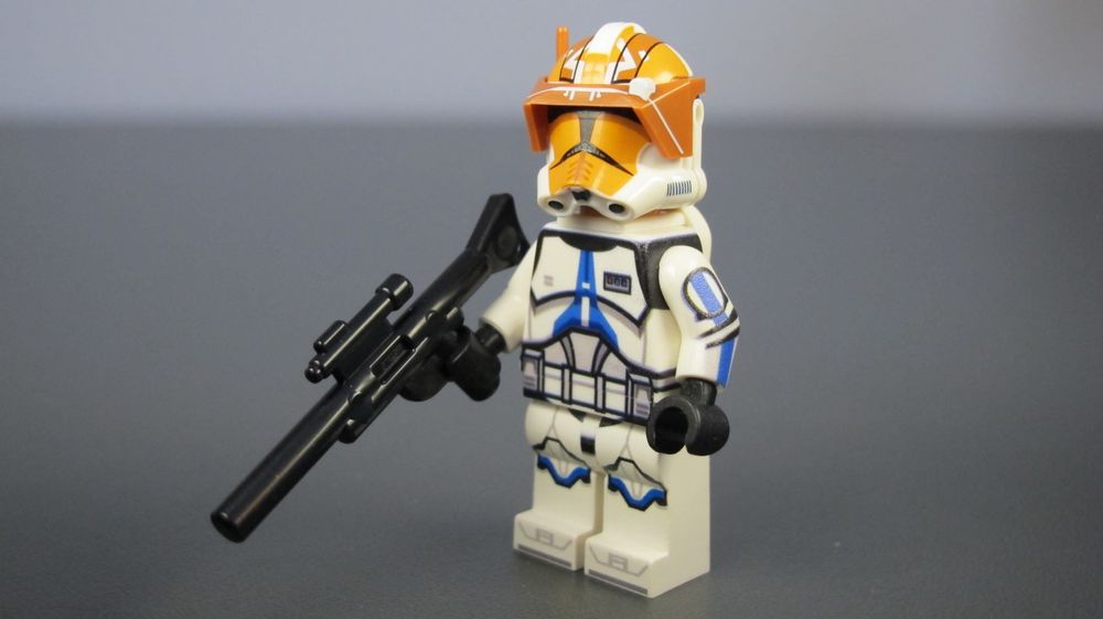 Custom Lego Star Wars - Minifigs - Clone Captain Vaughn (Neu (gemäss ...