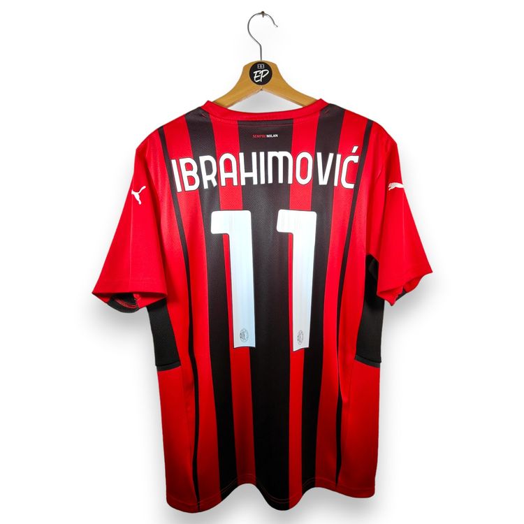ORIGINAL 2021-22 AC Milan Home Trikot Ibrahimovic #11 (M) | Kaufen auf ...