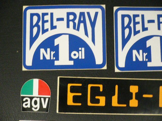 Sticker, Aufkleber, Autocollant - vintage Malanca, Egli, AGV (Neu ...