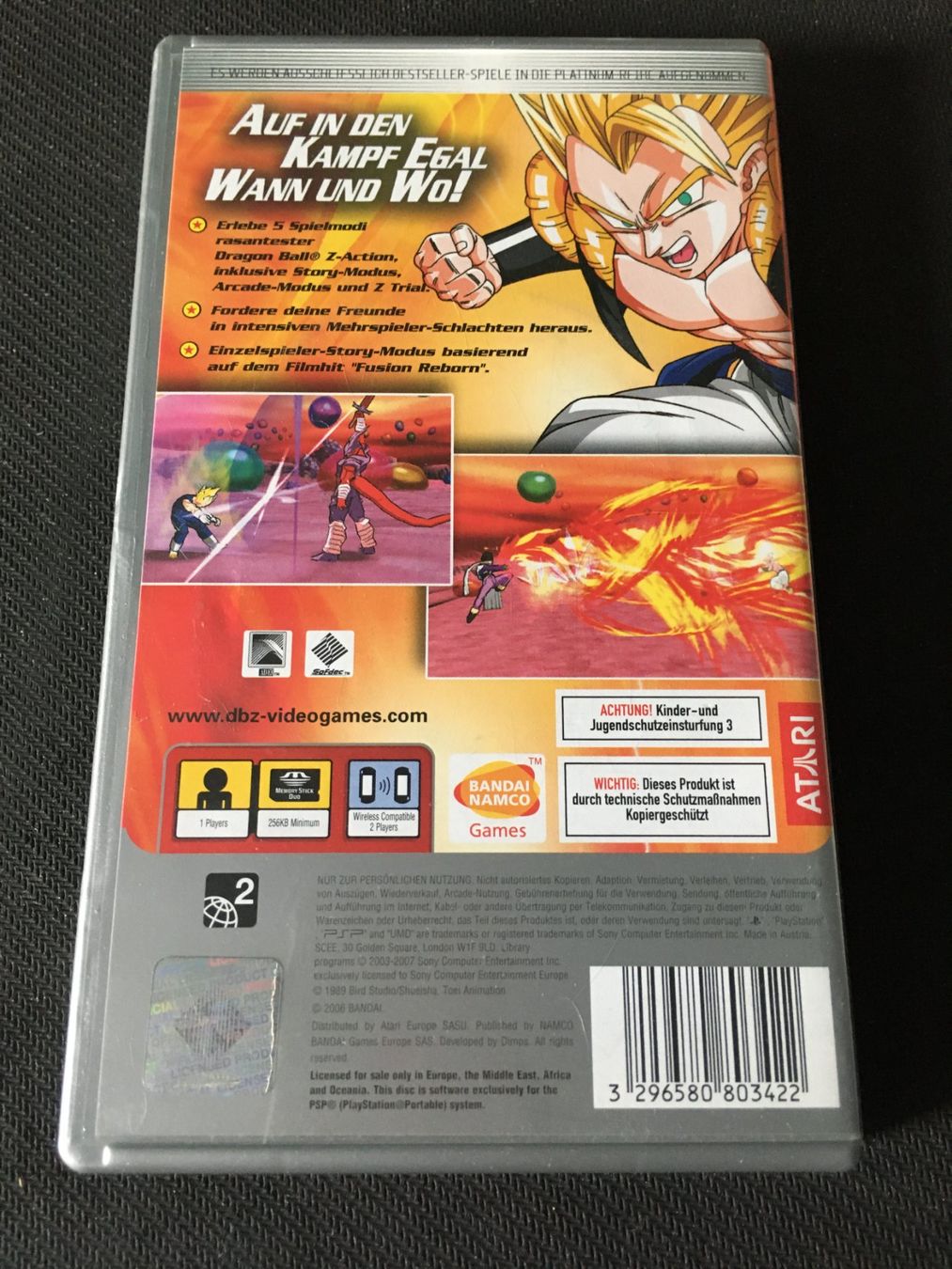 Dragonball Z - Shin Budokai für PSP (Gebraucht) in St.Gallen für CHF 14.9 – mit Lieferung auf ...