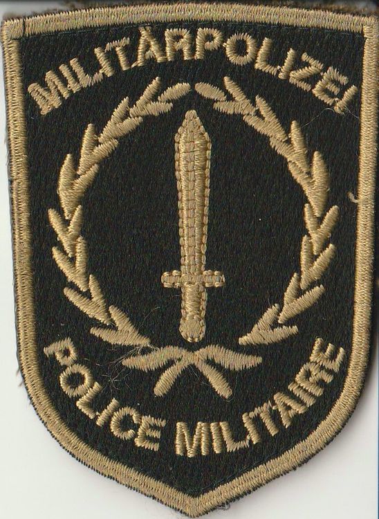 Militärpolizei / Police Militaire Patch Schweiz mit Klett. | Kaufen auf ...