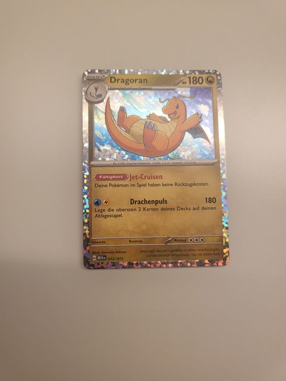 Pokemon Karte Glitzer