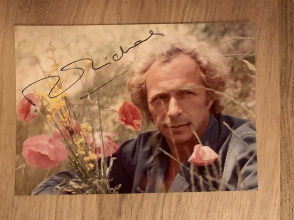 Autogrammkarte Pierre Richard französischer Schauspieler (Gebraucht) in ...