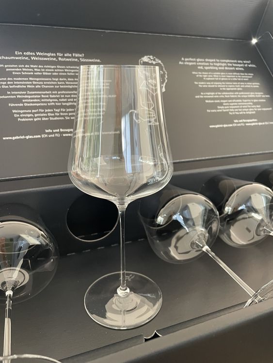 Gabriel Gold Edition Weingläser 6 Stck. NEU! (Neu und originalverpackt ...