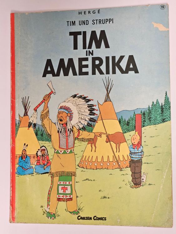 Tim und Struppi - Tim in Amerika / Nr. 19 / 1982 / #WT18 (Gebraucht) in ...