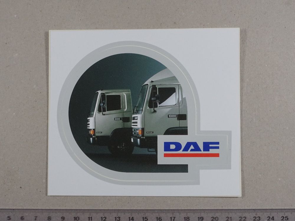 Alter Aufkleber, DAF Lastwagen, Truck, LKW, Sticker (Gebraucht) in ...