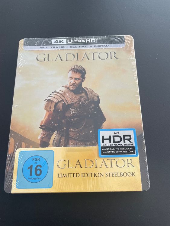 Gladiator Steelbook 4K UHD Bluray | Kaufen auf Ricardo