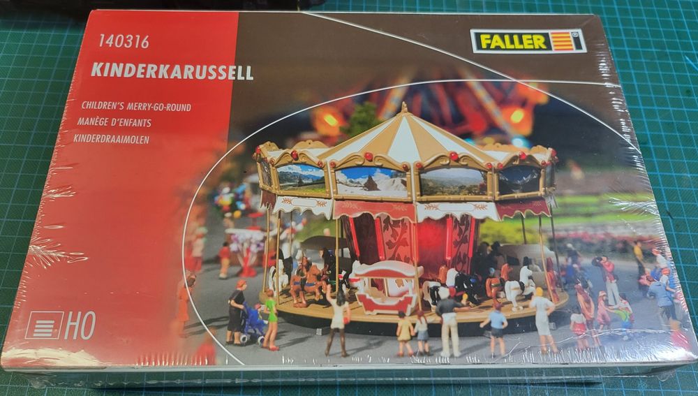 Faller 140316 Kinder Karussell Bausatz (Neu und originalverpackt) in ...