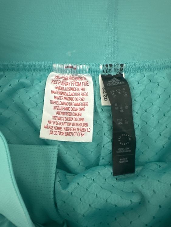 Adidas Trainingshose Kind M türkis Neu | Kaufen auf Ricardo