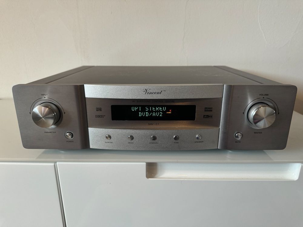 Vincent SAV-C1 - 6-Kanal-Decoder-Vorstufe (symmetrisch) | Kaufen auf ...