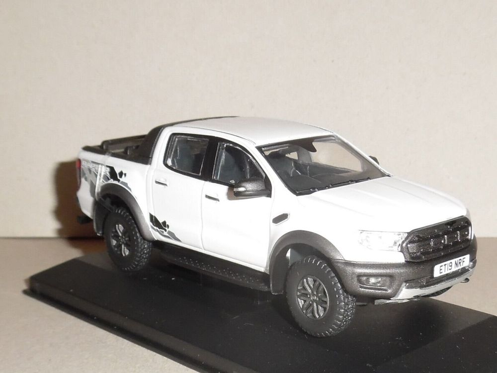 Ford Ranger Raptor 2019-2023 RHD weiss / schwarz 1:43 (Neu und ...