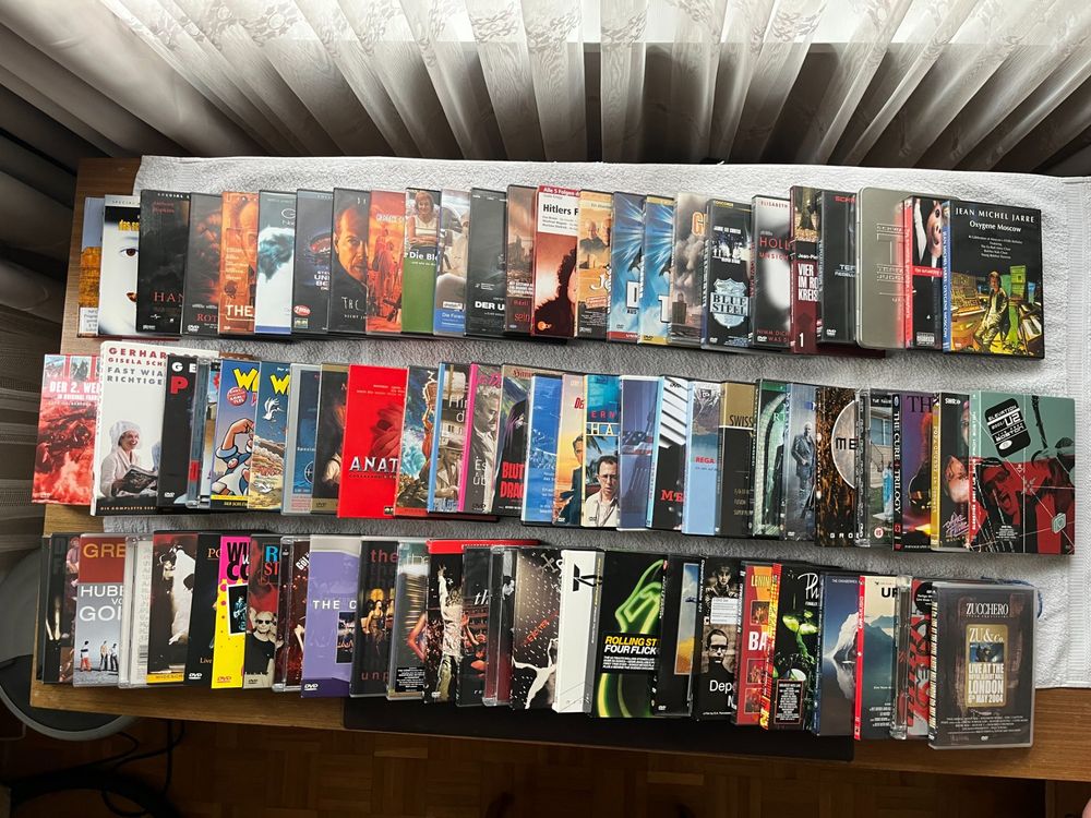 DVD-Sammlung (Thriller, Action, Komik, Musik etc.) (Gebraucht) in ...