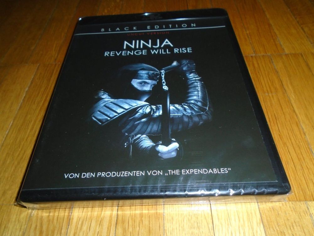 Ninja - Revenge will Rise - Black Edition - BLU-RAY - UNCUT (Neu und ...