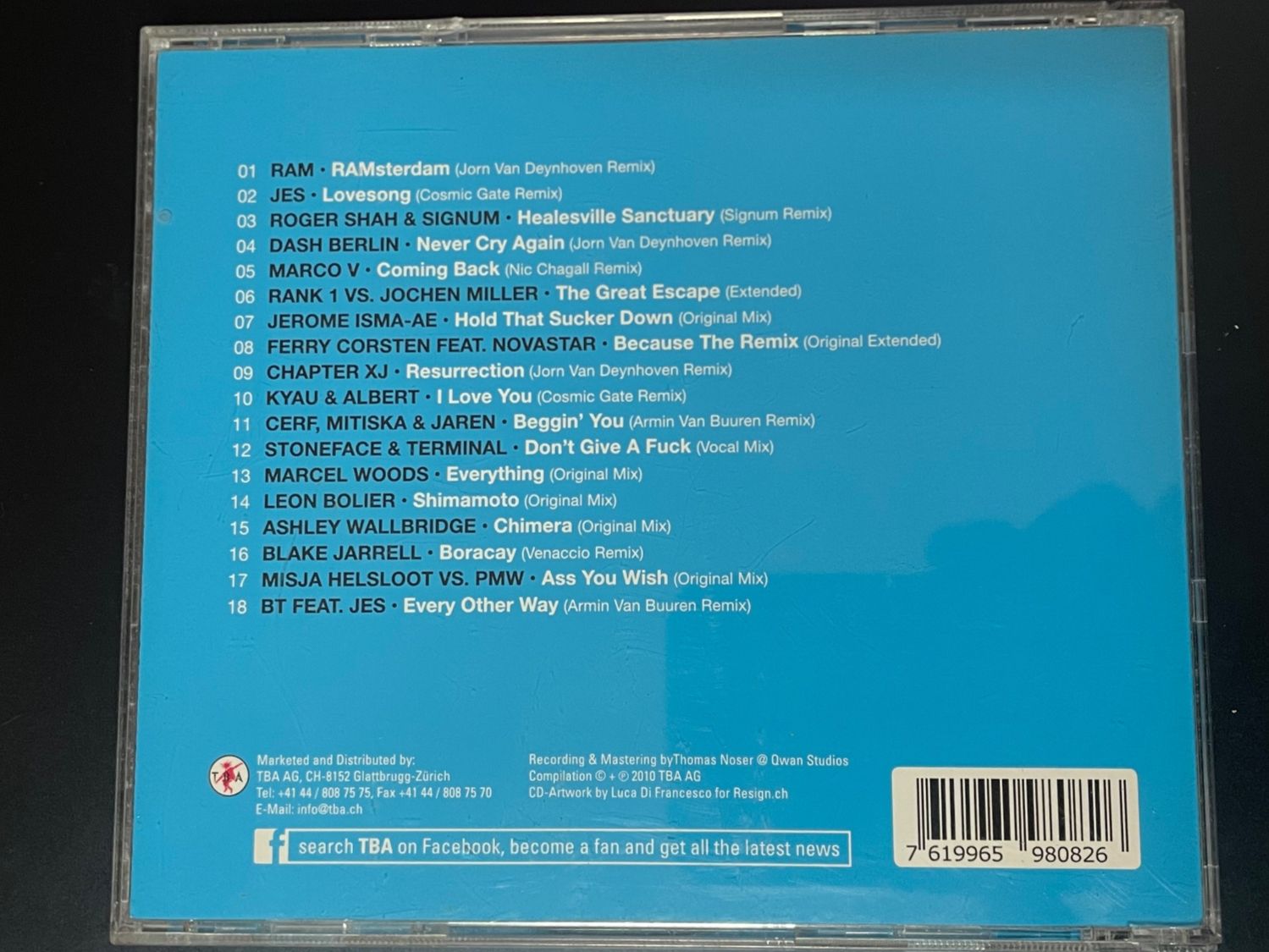 The Hit Mix - Trance 2010 CD - Remember Hits - Top (Gebraucht) in Muri ...