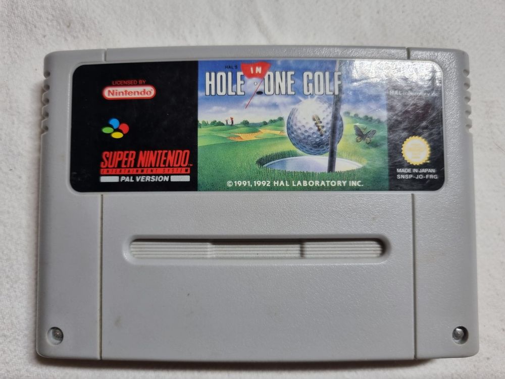 Hole in One Golf SNES (Gebraucht) in Grabserberg für CHF 4 – mit ...