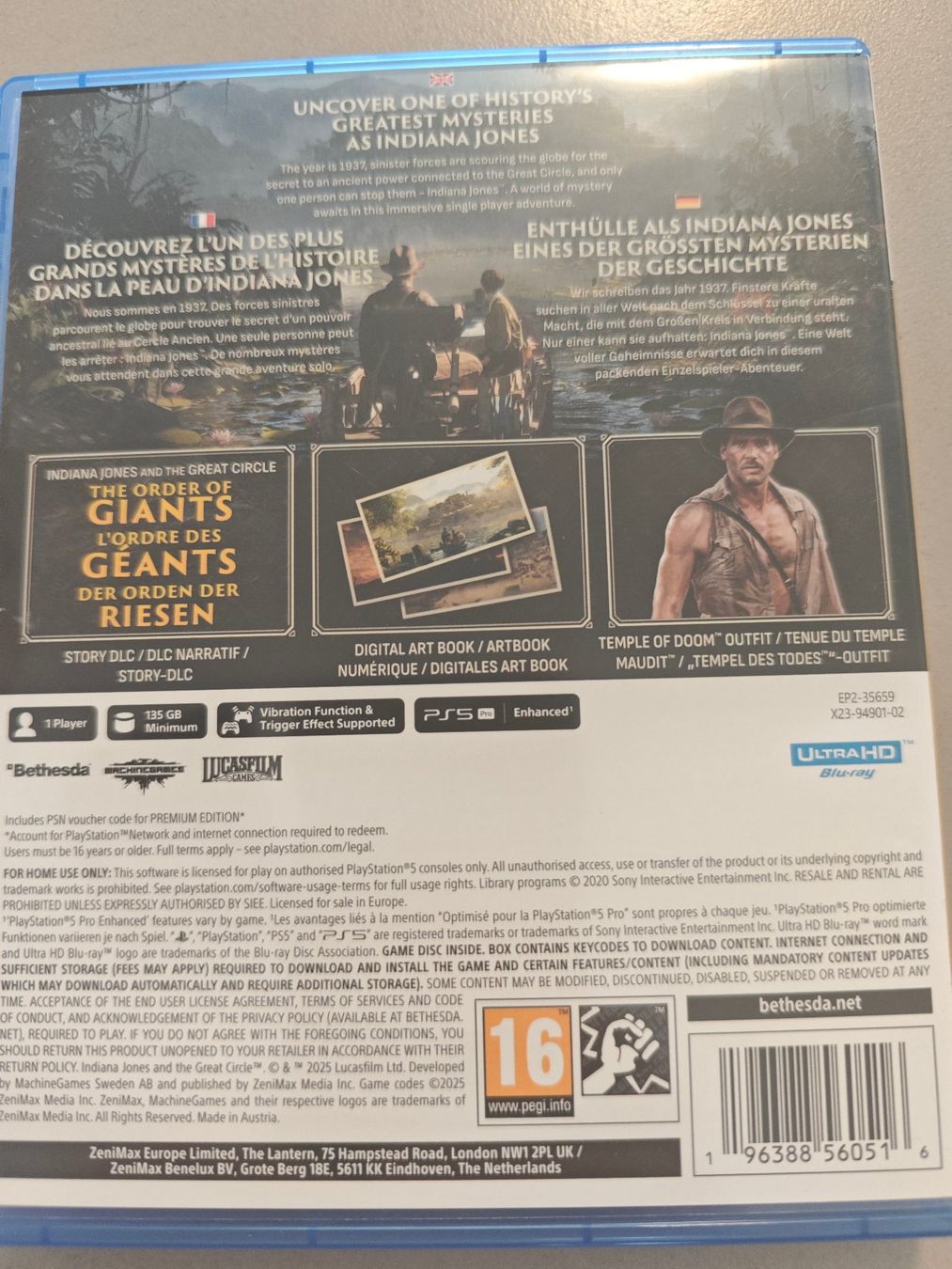 Indiana Jones und der Große Kreis (Gebraucht) in Malters für CHF 35 ...