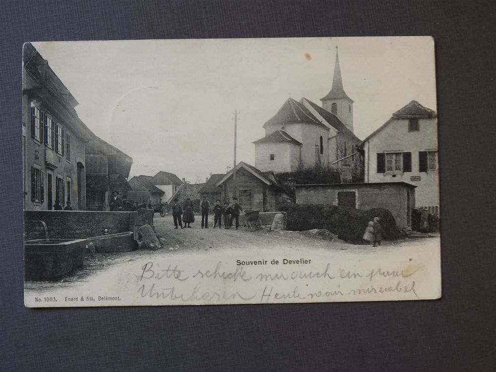 AK von Souvenir de Develier (Antik) in Rain für CHF 16 – mit Lieferung ...