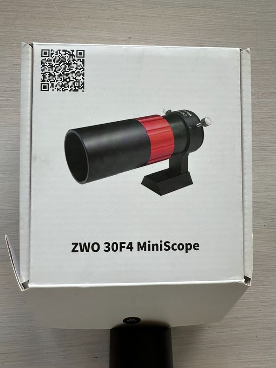 ASI 120mm mini CCD camera + 30mm f4 guide scope (Neu und ...